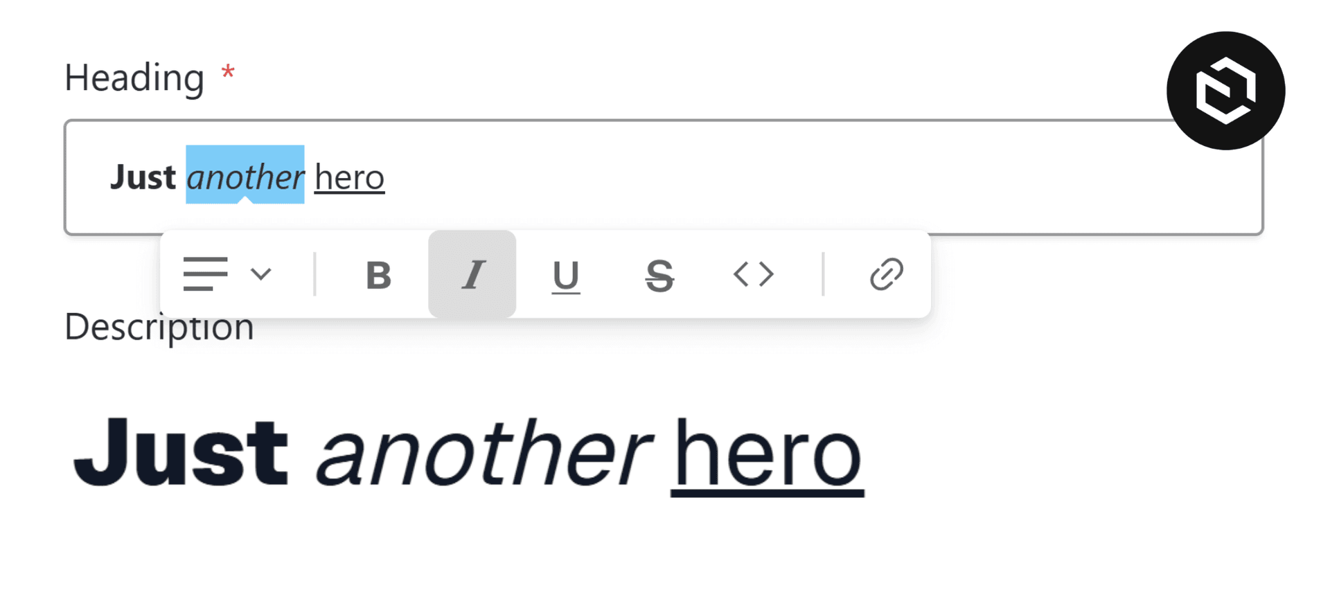 How to Create Inline Rich Text Field in Payload CMS